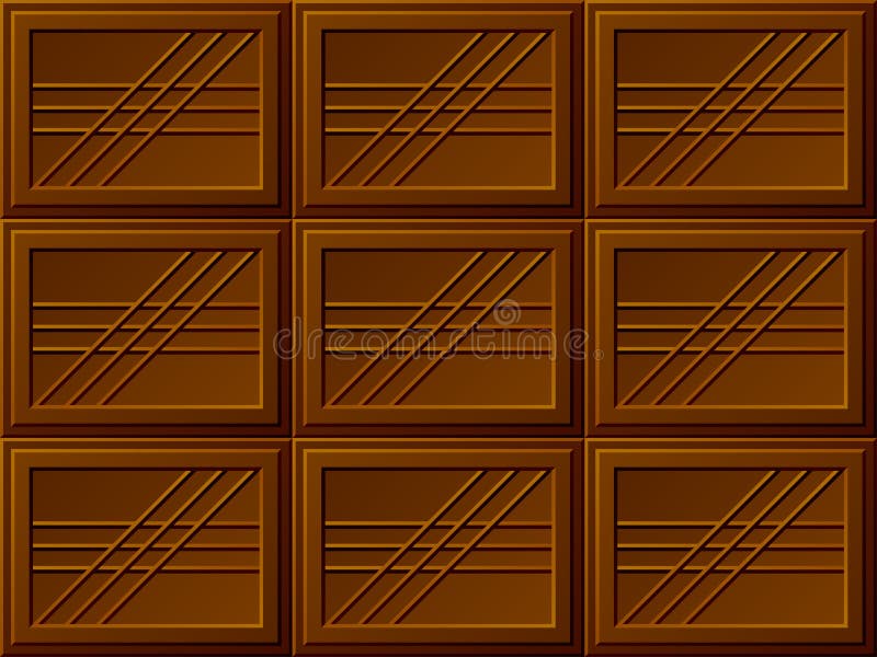 Seamless chocolate texture stock vector. Illustration of dessert - 60935468