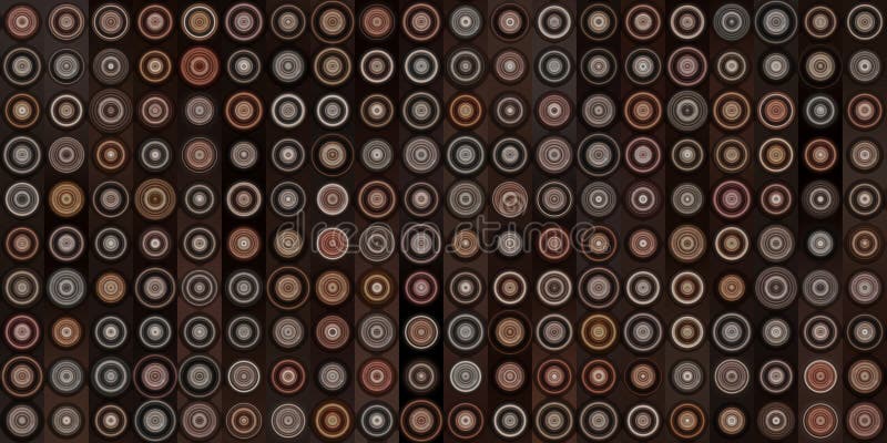 Seamless Chocolate Candy Circles Background Texture Stock Photo - Image ...