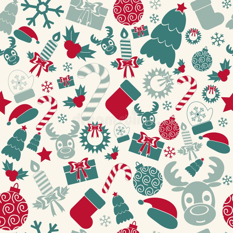 Christmas Background Retro Stock Illustrations – 350,423 Christmas ...