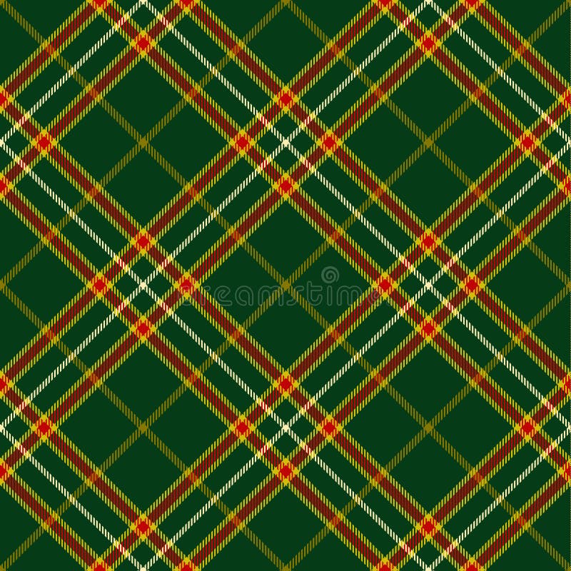 Christmas Tartan. Seamless Pattern. Stock Vector - Illustration of ...