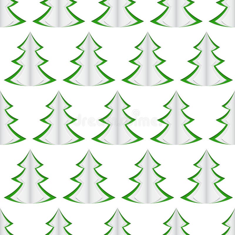 Trees seamless pattern stock vector. Illustration of floral - 86940612