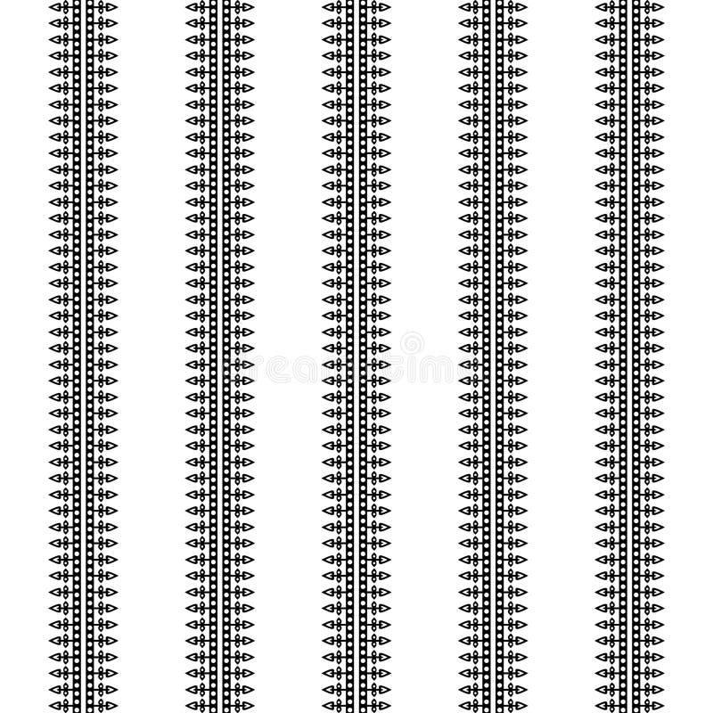 A Seamless Chromatic Border Pattern Stock Vector - Illustration of ...