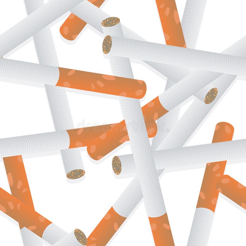 Cigarette Filter Seamless Texture Stock Illustration - Illustration of ...
