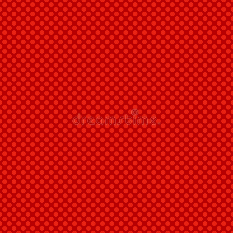 Seamless Circle Background - Vector Graphic from Red Dot Pattern Stock ...