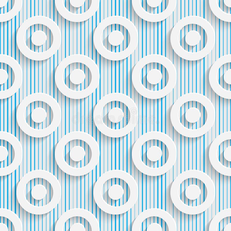 Seamless Circle Design. Futuristic Tile Pattern Stock Vector ...