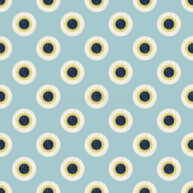 Seamless Circle Dots Pattern Stock Vector - Illustration of element ...