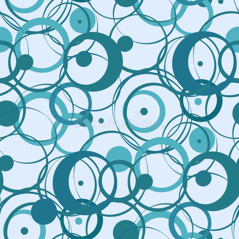 Seamless circle pattern stock vector. Illustration of chain - 23319483