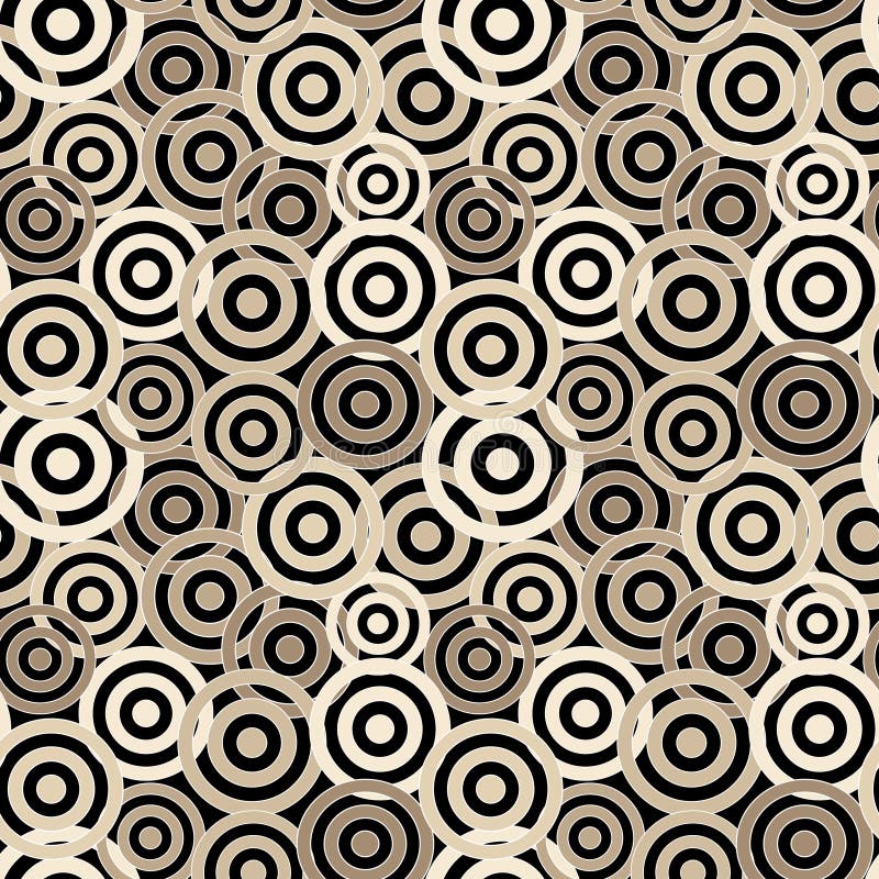 Seamless circle pattern stock vector. Illustration of pattern - 10955802