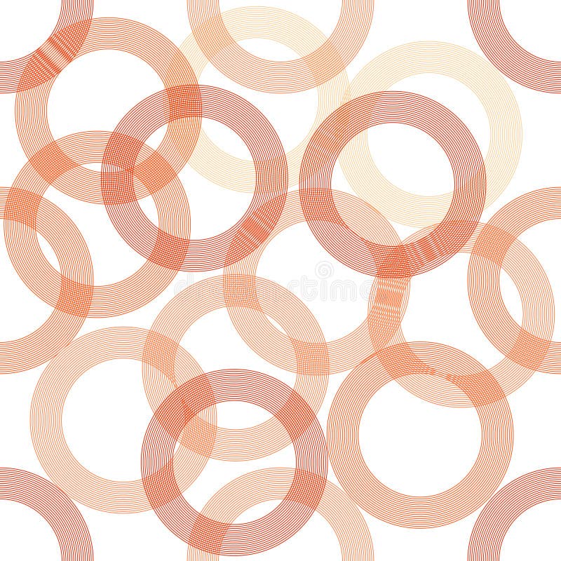 Circles seamless pattern stock vector. Illustration of decoration ...