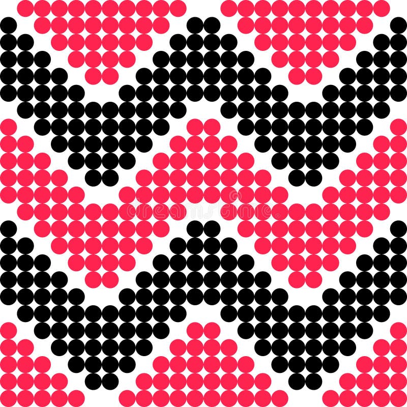 Seamless Circle Pattern stock vector. Illustration of seamless - 92652549