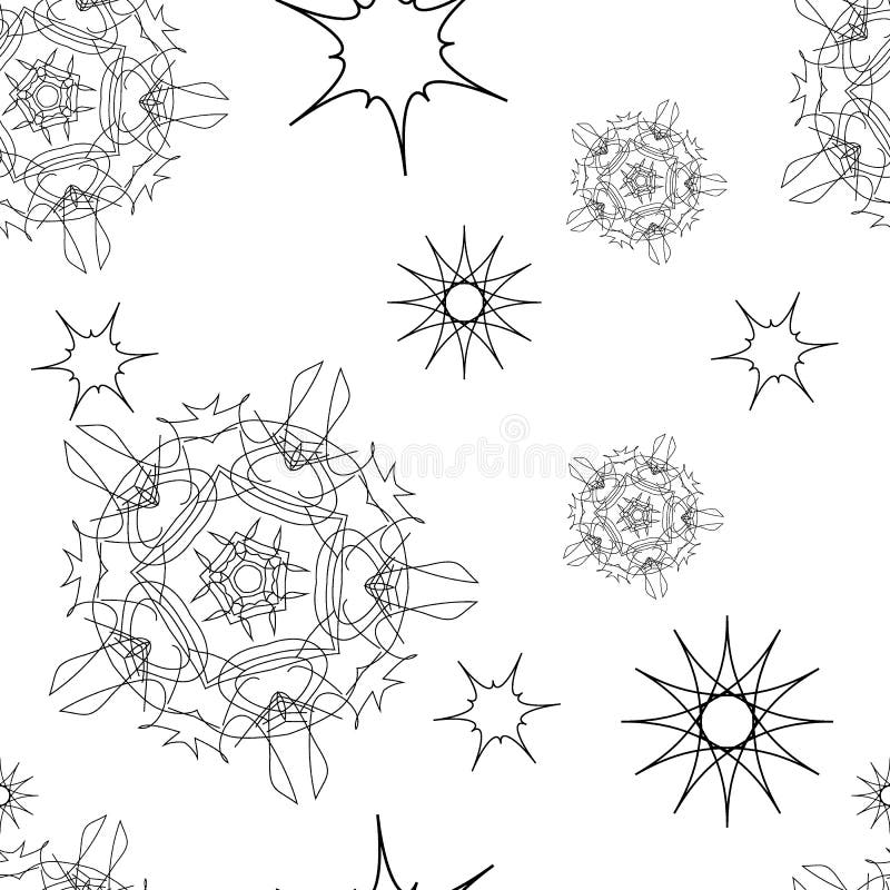 Seamless Circle Pattern. Abstract Vector Minimal Background ...