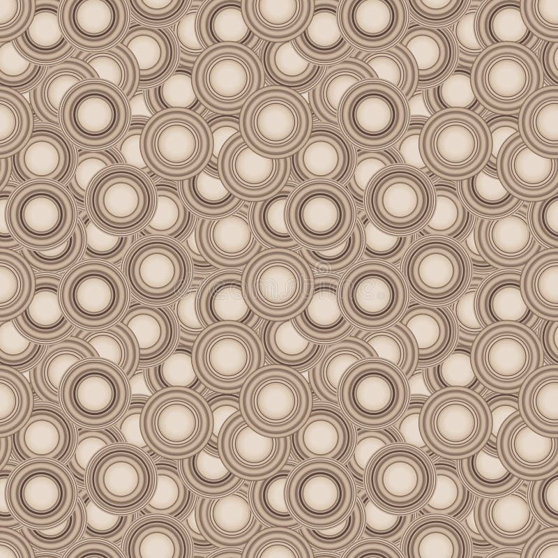 Seamless circle pattern stock vector. Illustration of repeated - 103894716