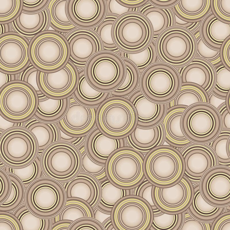 Seamless circle pattern stock vector. Illustration of retro - 144027488