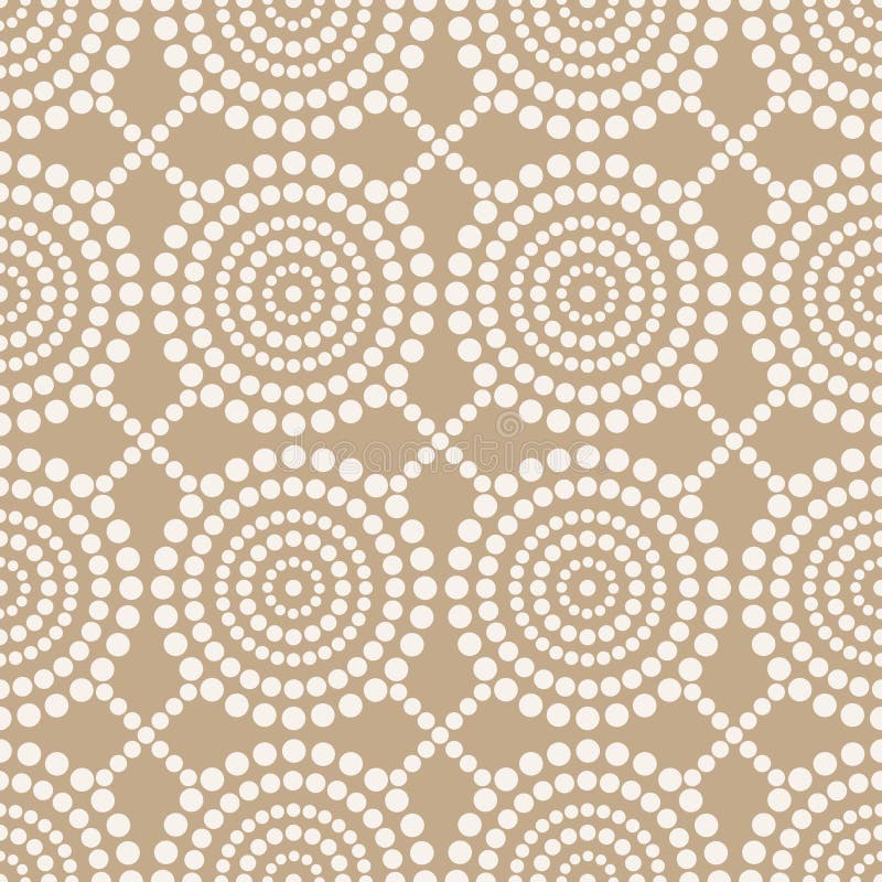 Seamless circle pattern stock vector. Illustration of textile - 88992836