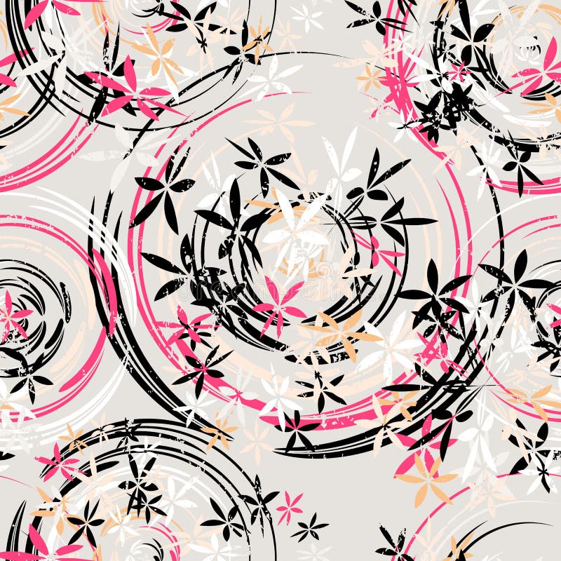 Seamless circle pattern stock vector. Illustration of holiday - 10304778