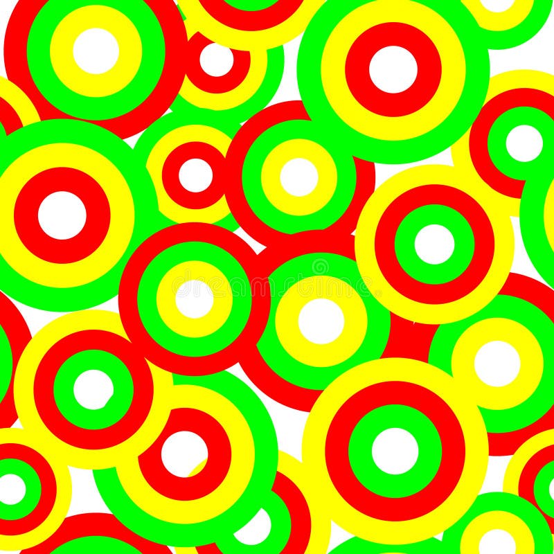 Seamless Circle Patterns Picture. Image: 6532776