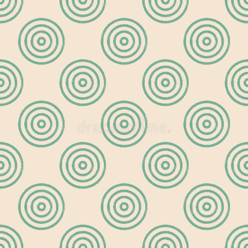 Seamless Circle Ring Background Stock Vector - Illustration of fabric ...