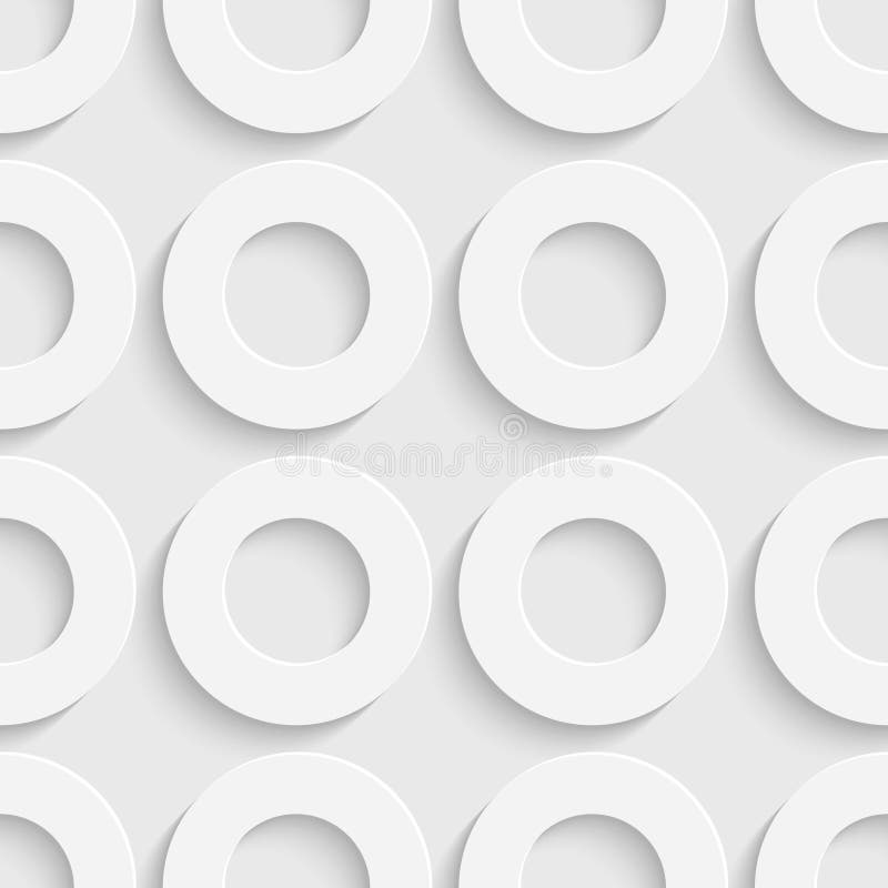 Seamless Circle and Ring Pattern Stock Vector - Illustration of ...