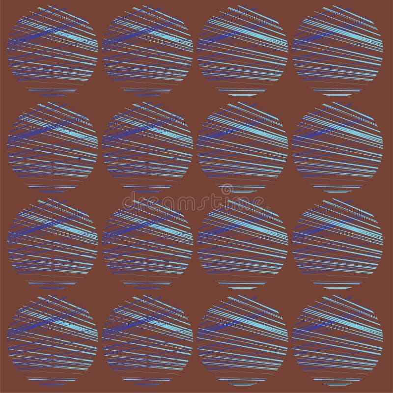 Seamless Circle Wallpaper Cdr X6 Stock Illustration - Illustration of ...