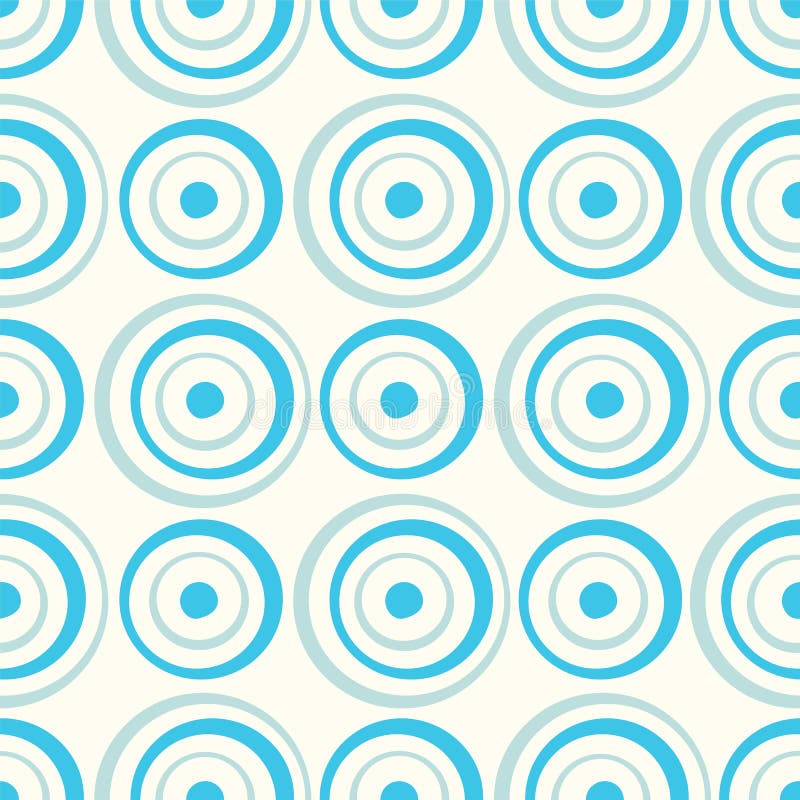 Seamless Circles Pattern stock vector. Illustration of lines - 42085032