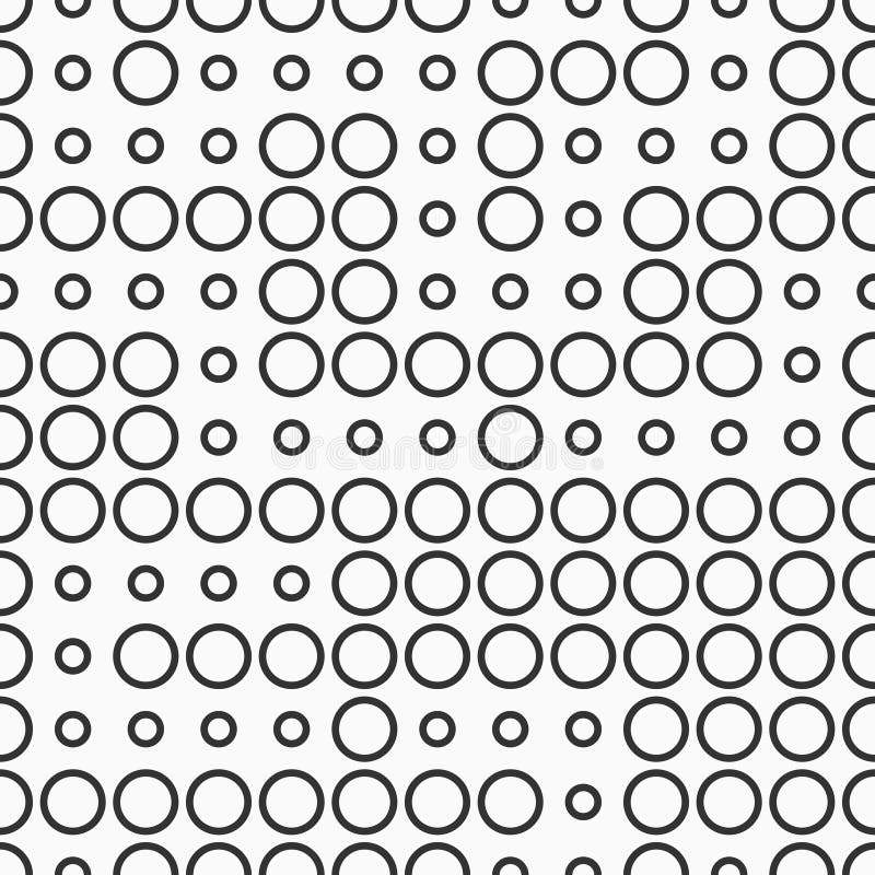 Seamless Circles Pattern. Stylish Texture with Small Circles Stock ...