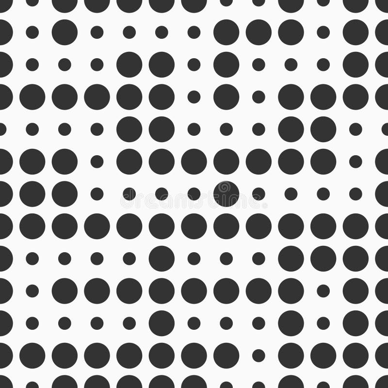 Seamless Circles Pattern. Stylish Texture with Small Circles Stock ...