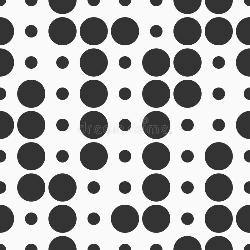 Seamless Circles Pattern. Stylish Texture with Small Circles Stock ...
