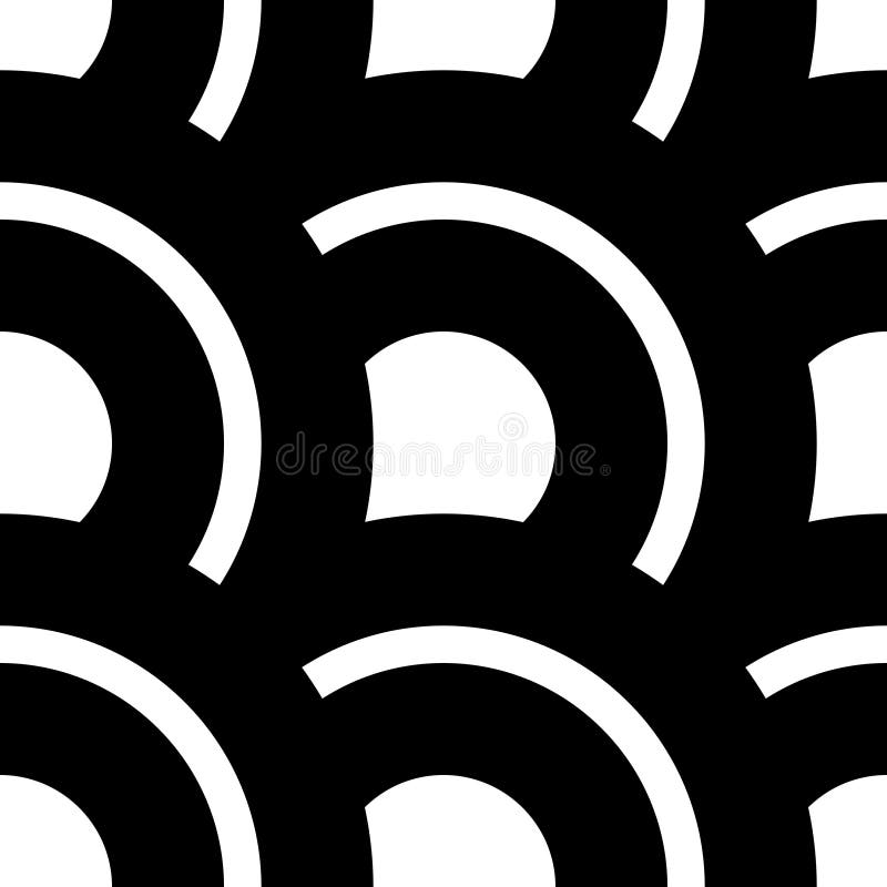 Seamless Circles Pattern stock vector. Illustration of geometric - 85765987