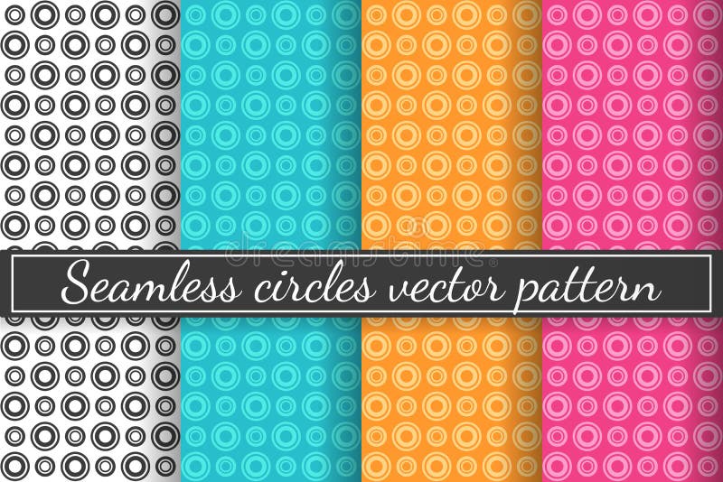 Colorful Multiple Circles Stock Illustrations – 1,296 Colorful Multiple ...