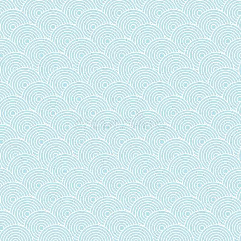 Seamless Circular Background. Vector Illustration Decorative Design ...