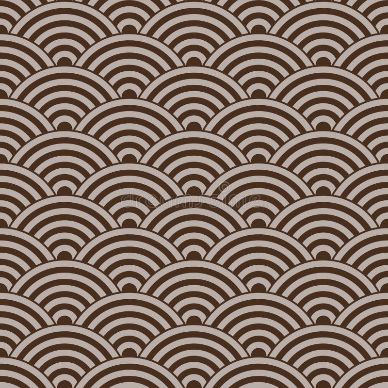 Seamless circular pattern stock illustration. Illustration of delicate ...