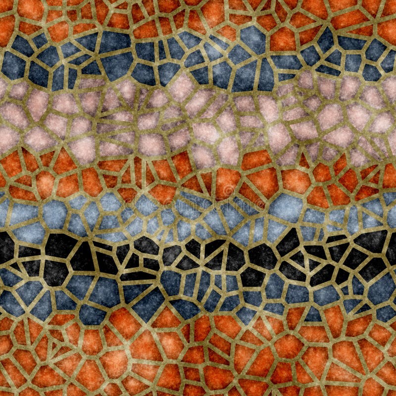 Seamless Classic Aged Motif Tile Surface Pattern Design for Print Stock ...