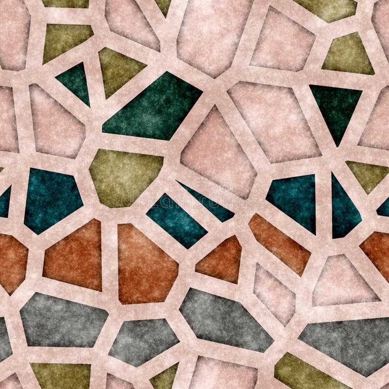 Seamless Classic Aged Motif Tile Surface Pattern Design for Print Stock ...