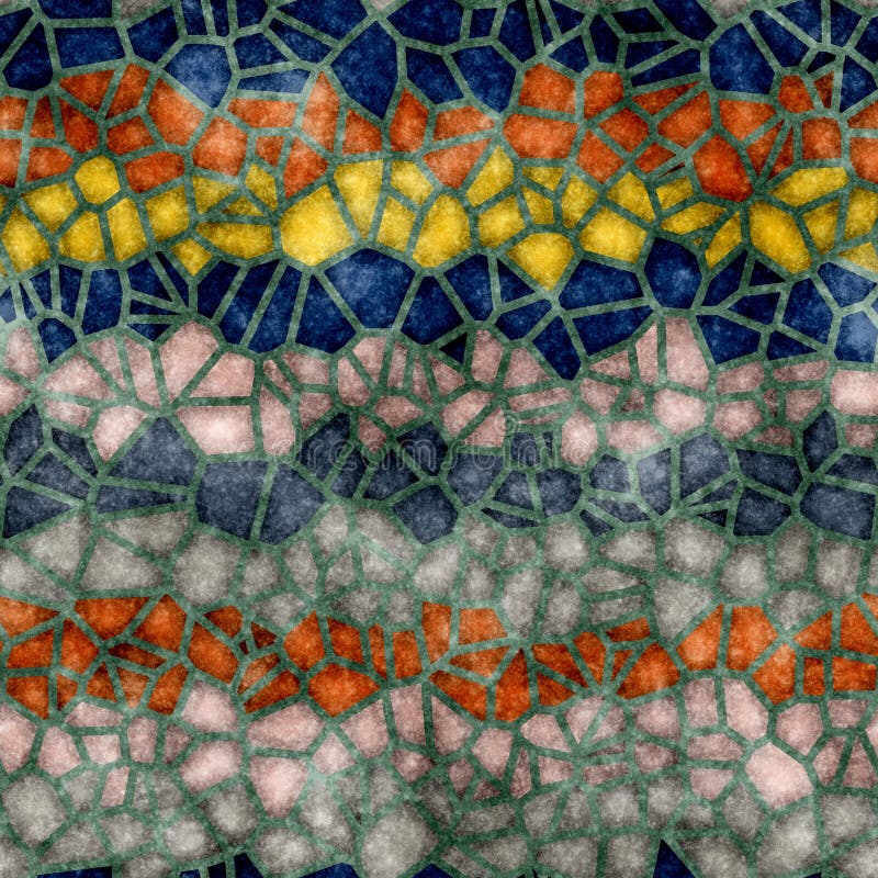 Seamless Classic Aged Motif Tile Surface Pattern Design for Print Stock ...