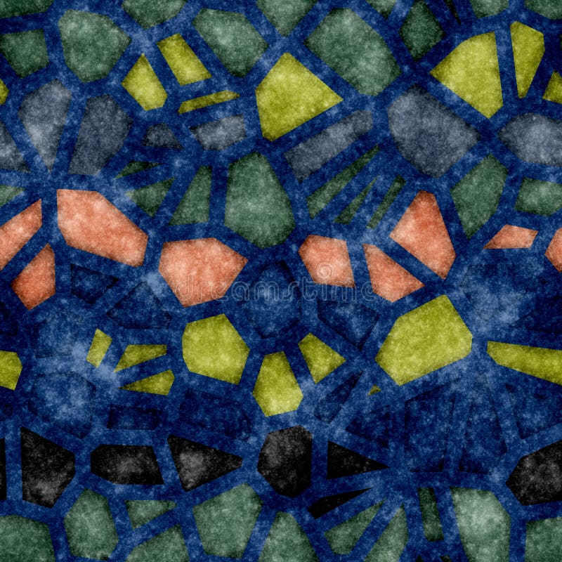 Seamless Classic Aged Motif Tile Surface Pattern Design for Print Stock ...