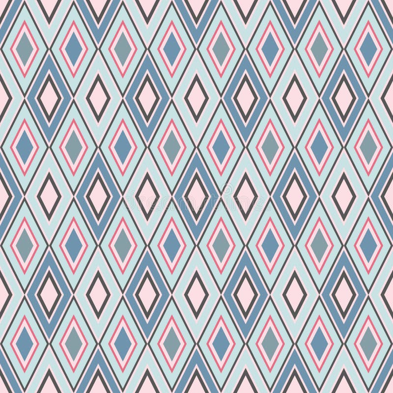 Seamless Classic Geometric Pattern Stock Vector - Illustration of ...