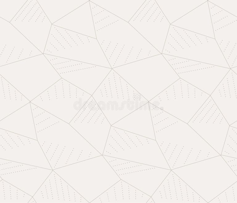 Seamless Classic Graphic Polygon Textile Texture. Repeat Vintage Vector ...