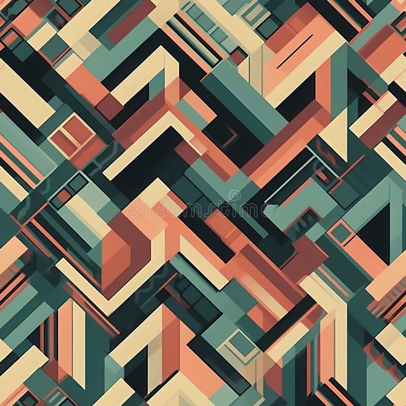 Seamless Classic Herringbone Pattern with a Modern Twist Stock ...