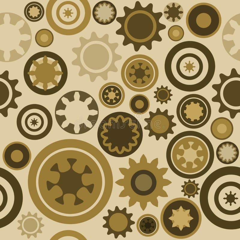Seamless cogwheel pattern stock vector. Illustration of cogwheel - 8451175