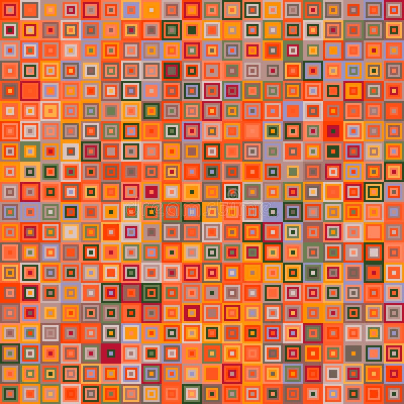 Seamless Color Geometric Pattern. Vector Illustration Stock ...