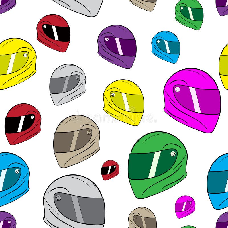 Crash Helmets Stock Illustrations – 187 Crash Helmets Stock ...