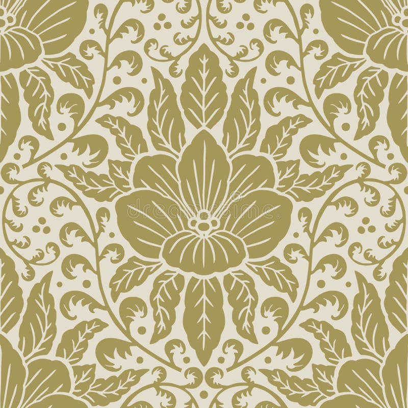 Floral Seamless Mustard Stock Illustrations – 1,445 Floral Seamless ...