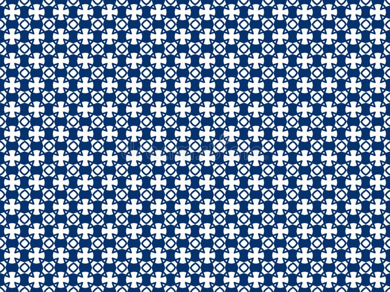 Arbitrary Colored Geometric Figures on a Seamless Pattern Stock ...