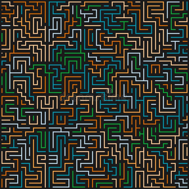 Horizontal Maze Stock Illustrations – 1,148 Horizontal Maze Stock ...