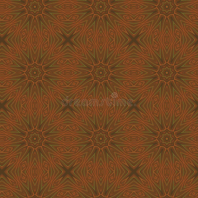 Seamless Color Pattern from a Variety of Geometric Shapes. Stock ...