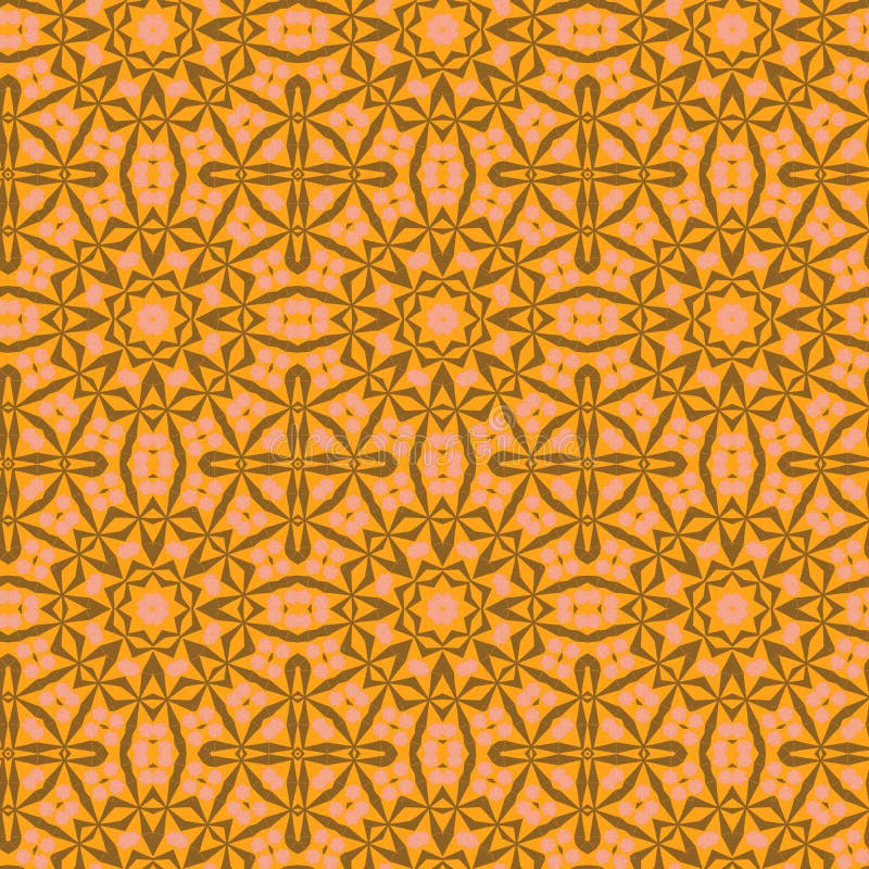 Seamless Color Pattern from a Variety of Geometric Shapes and Li Stock ...