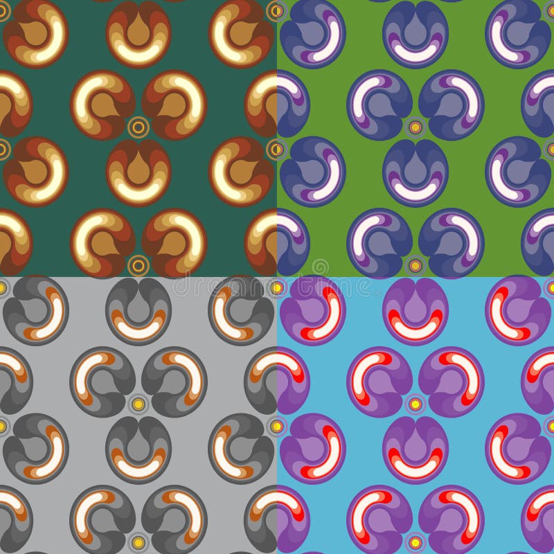 Seamless color patterns stock vector. Illustration of layer - 50350021