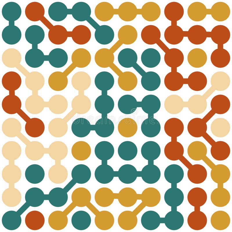 Seamless Colored Geometric Pattern. Background for Design Stock Vector ...