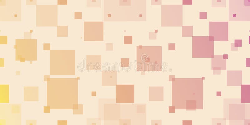 Seamless Colored Geometric Pattern of Squares of Different Transparency ...
