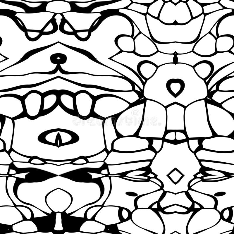 Seamless Colored Pattern Created and Rendered in 3D Application Stock ...